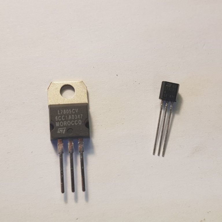 78L05 5V positive regulator, 100mA TO92 package – ZL1BQ