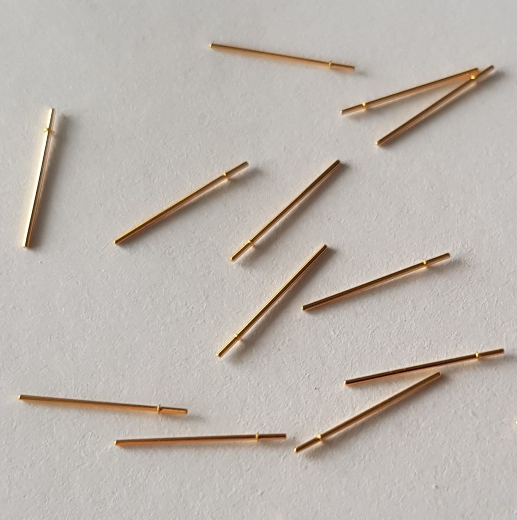 Gold Plated PCB Pins Bag of 250 – ZL1BQ